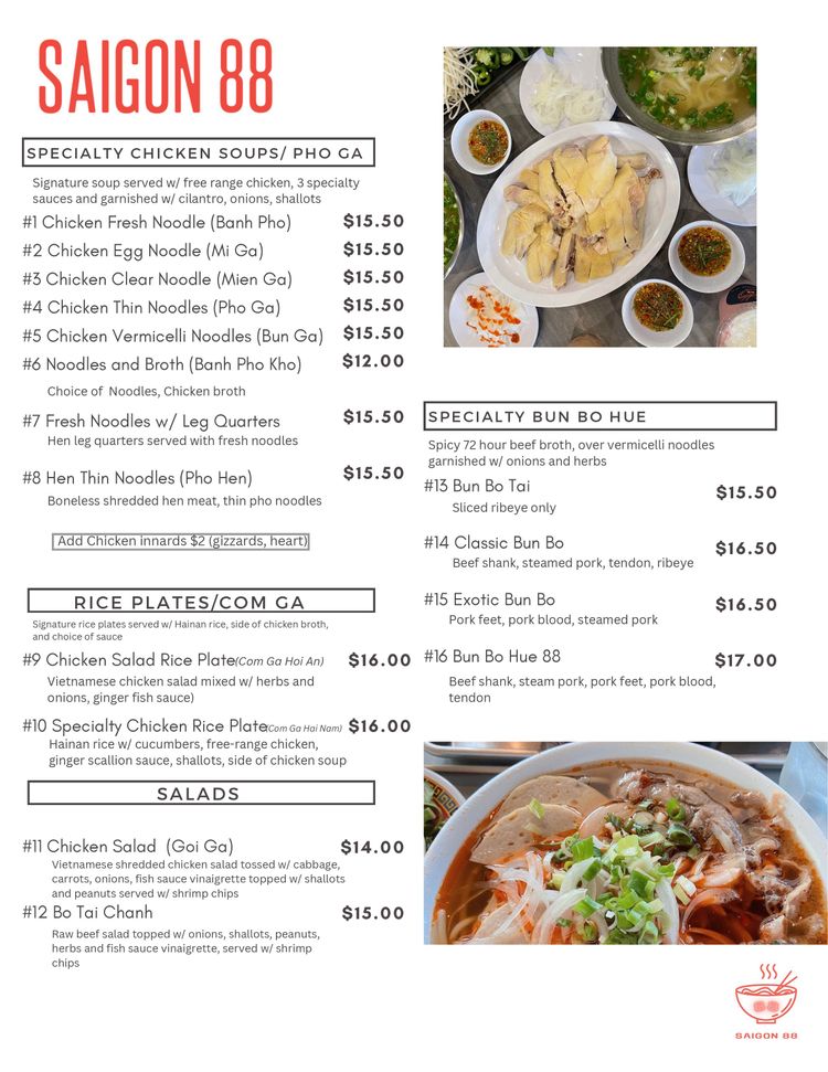 Saigon 88 | Order Online